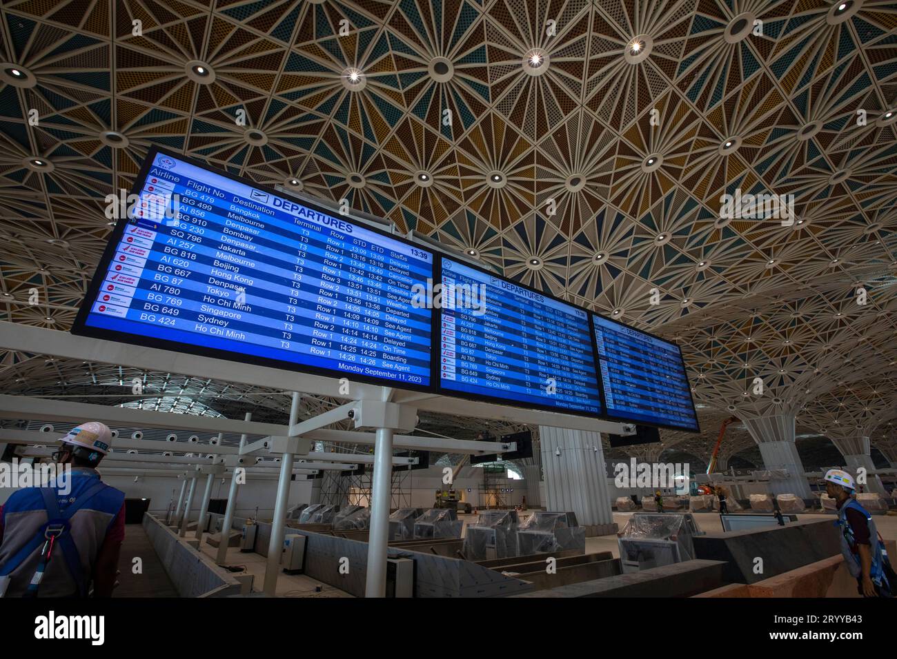 Dhaka, Bangladesh: 02, October, 2023: The newly built third terminal of ...