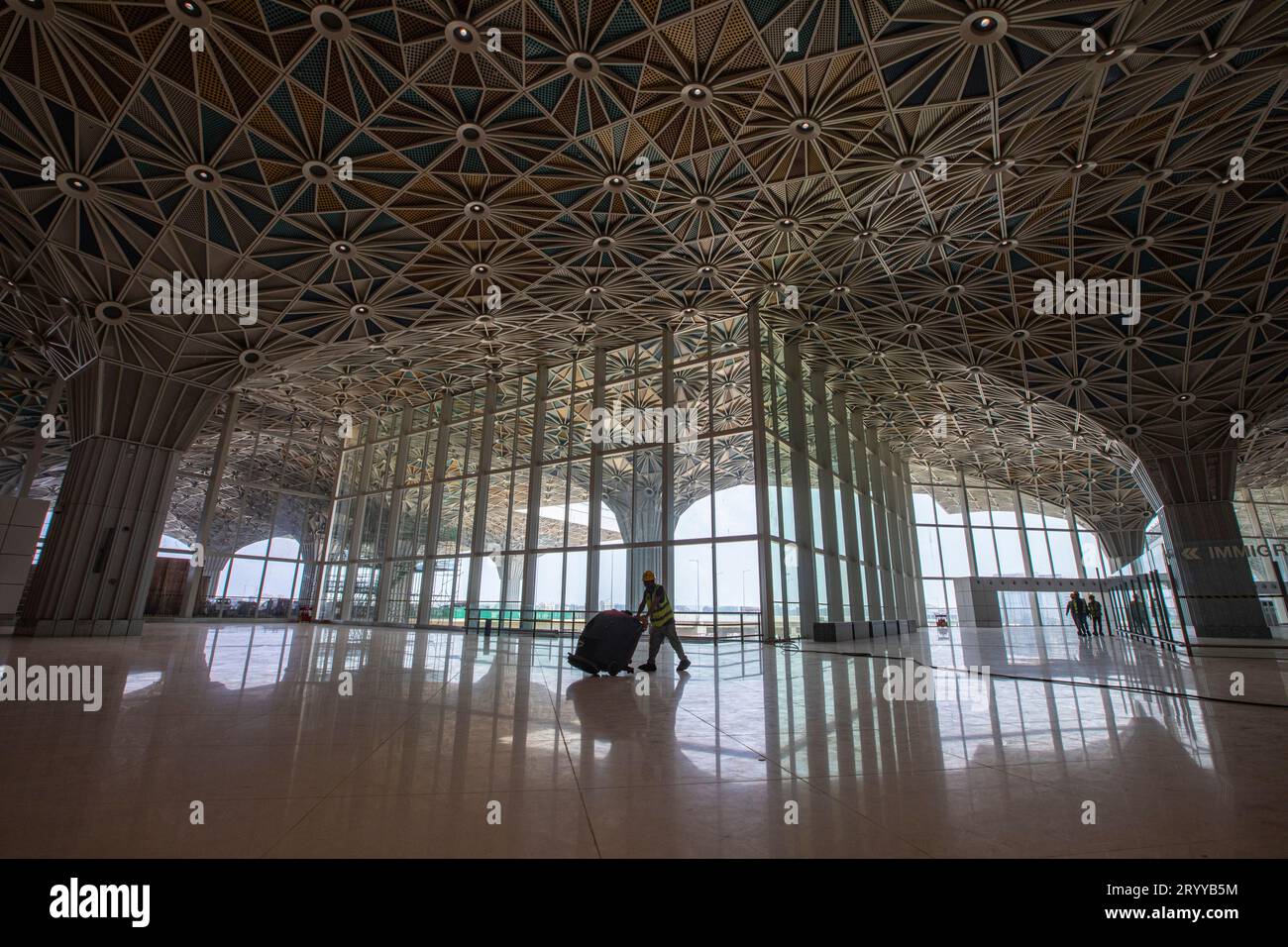 Dhaka, Bangladesh: 02, October, 2023: The newly built third terminal of ...