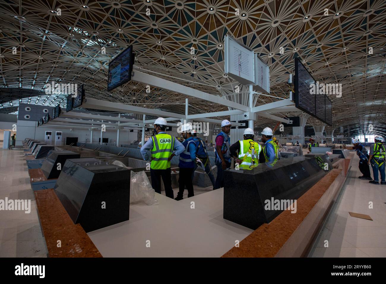Dhaka, Bangladesh: 02, October, 2023: The newly built third terminal of ...