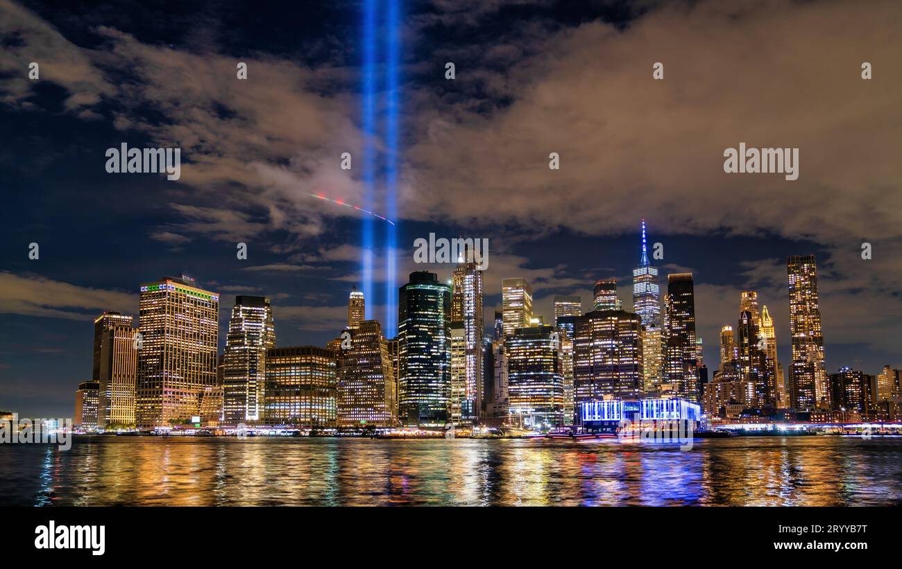 September 11th light memorial hi-res stock photography and images - Alamy