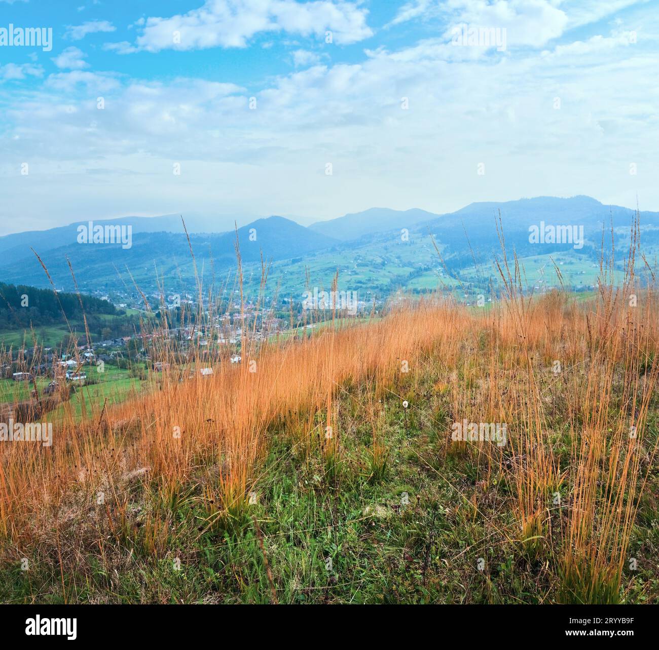 Carpathian autumn landscape hi-res stock photography and images - Alamy