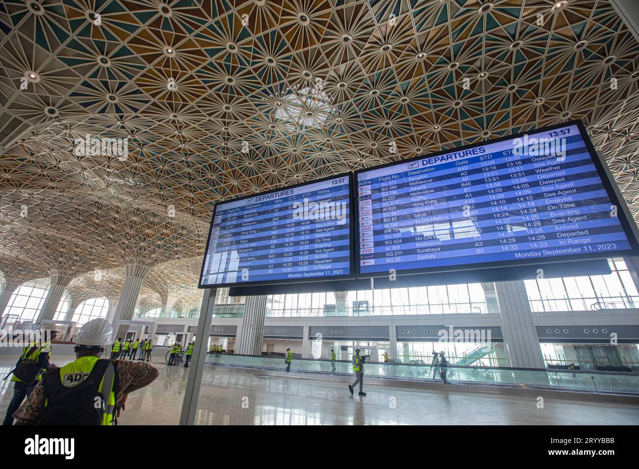 Dhaka, Bangladesh: 02, October, 2023: The newly built third terminal of ...