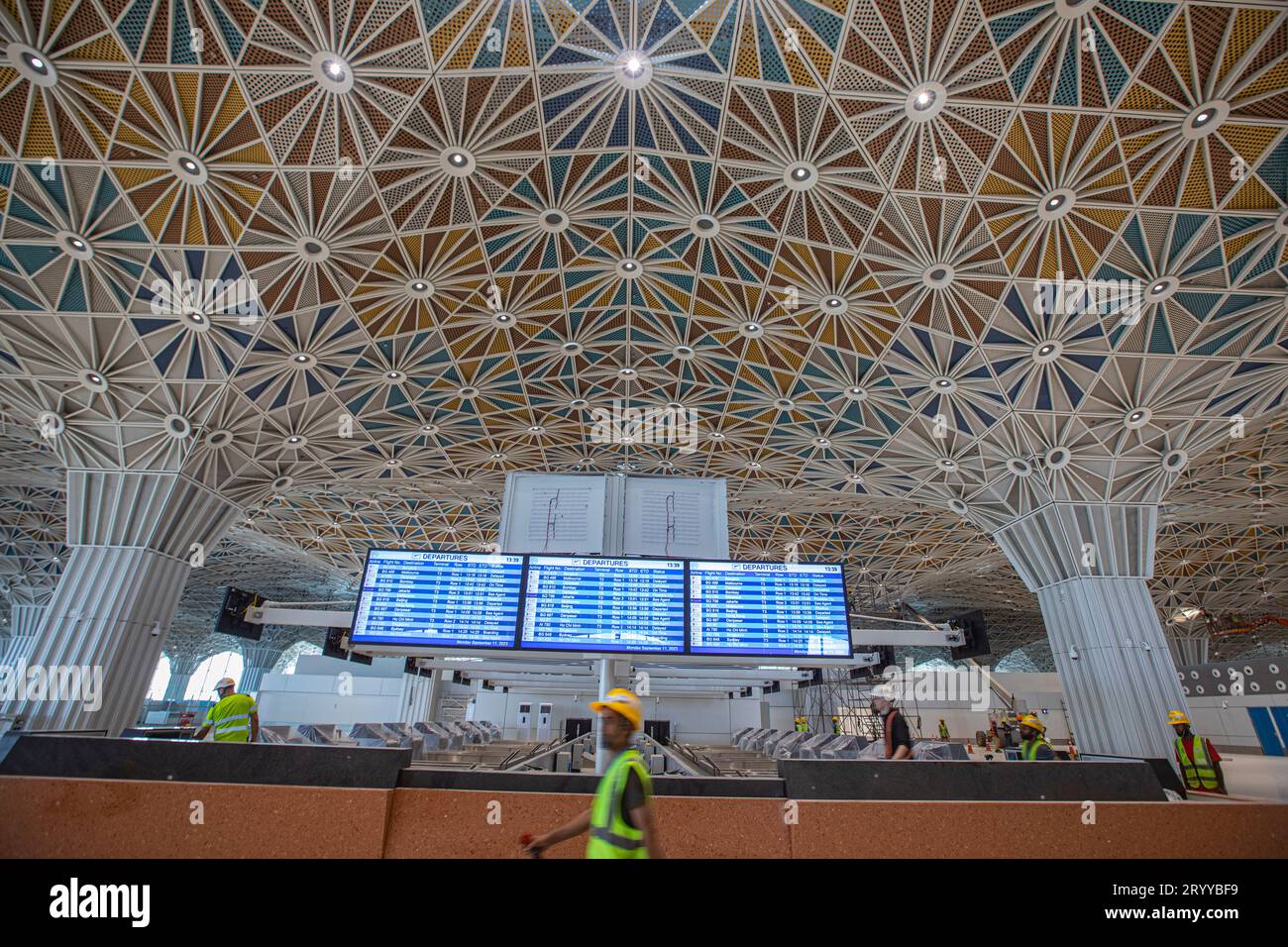 Dhaka, Bangladesh: 02, October, 2023: The newly built third terminal of ...