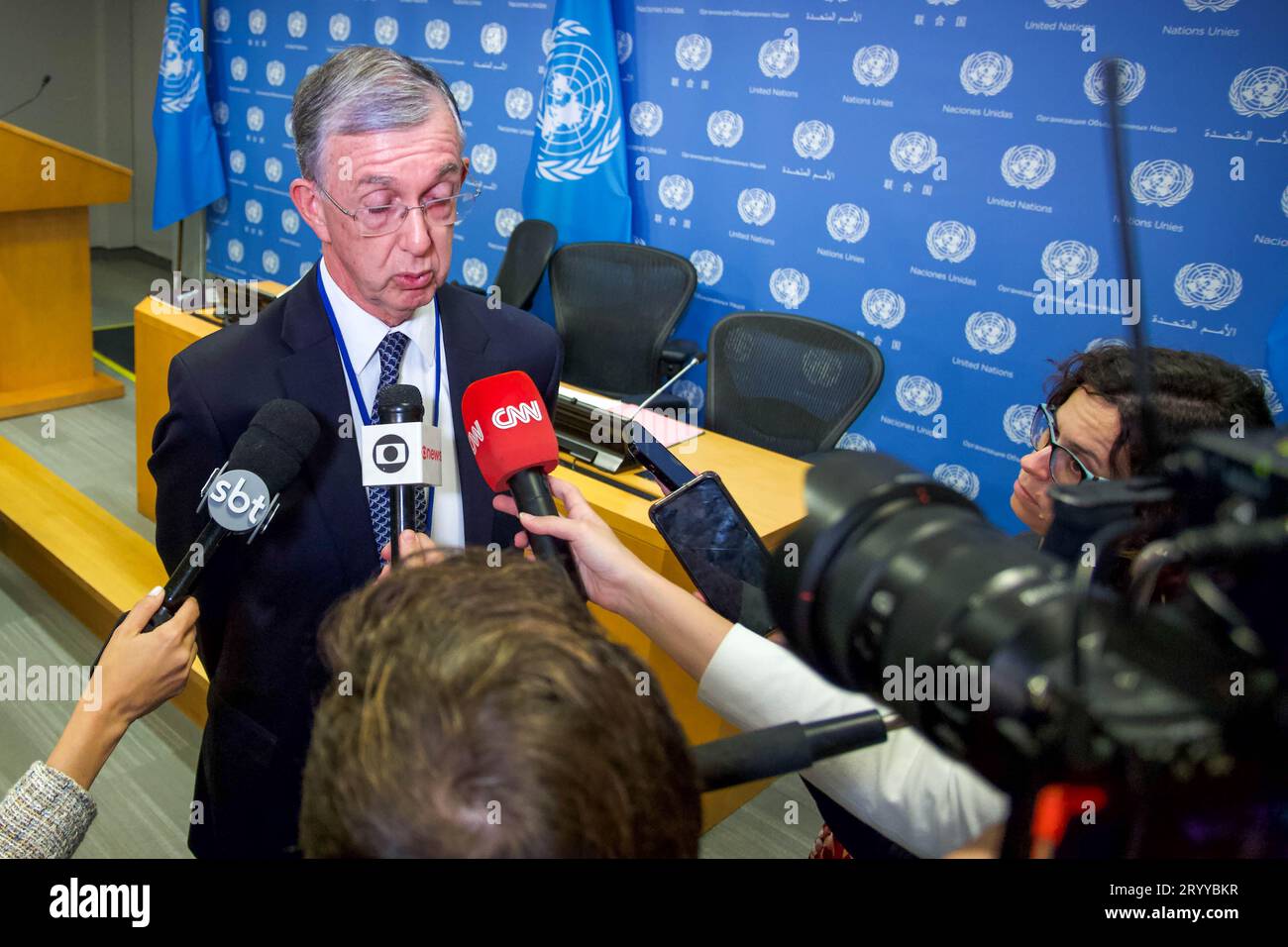 Ambassador Sérgio França Danese, Permanent Representative of Brazil to ...