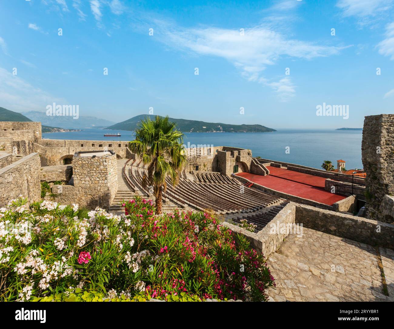 Forte Mare castle (Herceg Novi, Montenegro Stock Photo - Alamy
