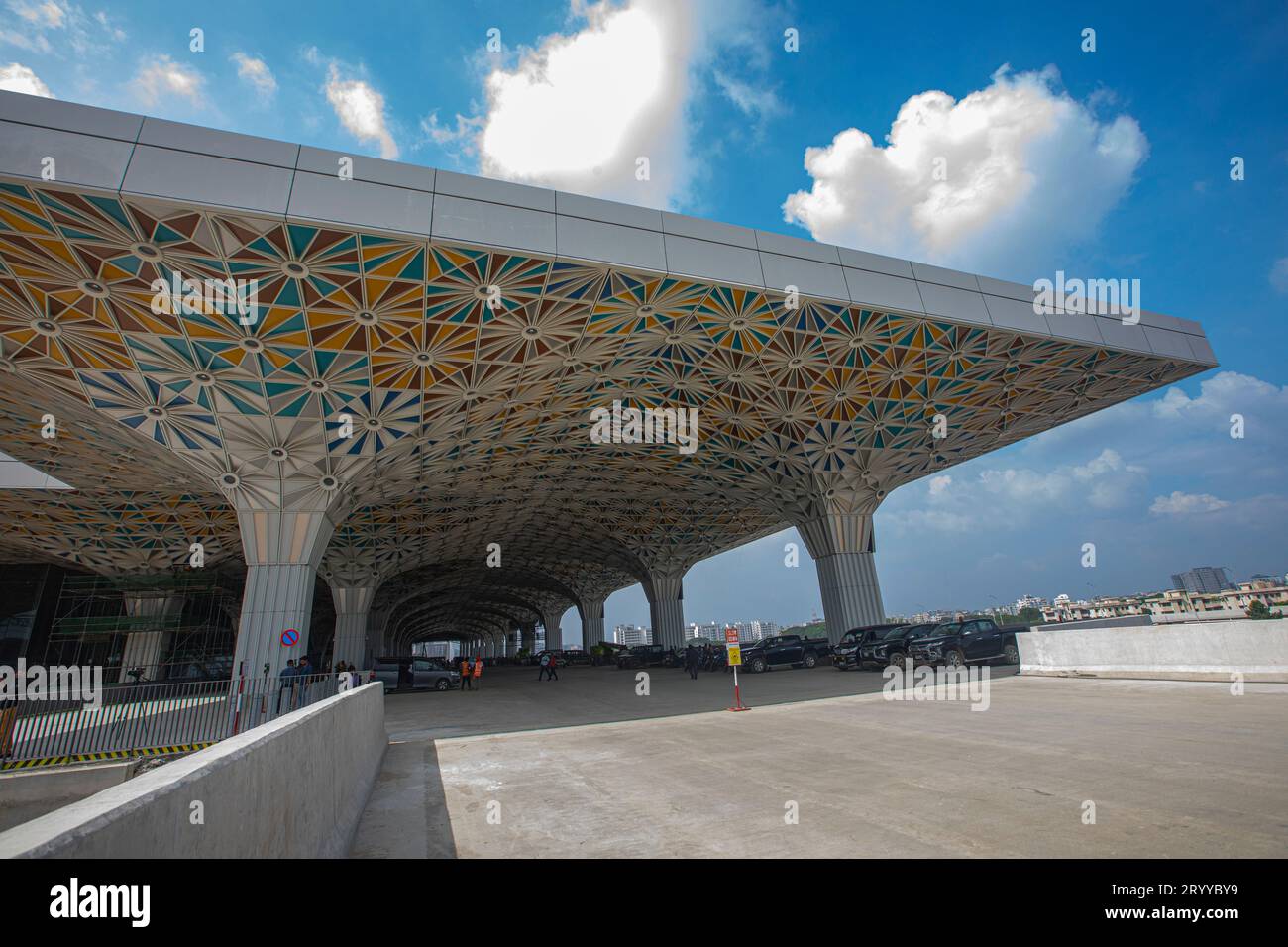 Dhaka, Bangladesh: 02, October, 2023: The newly built third terminal of ...