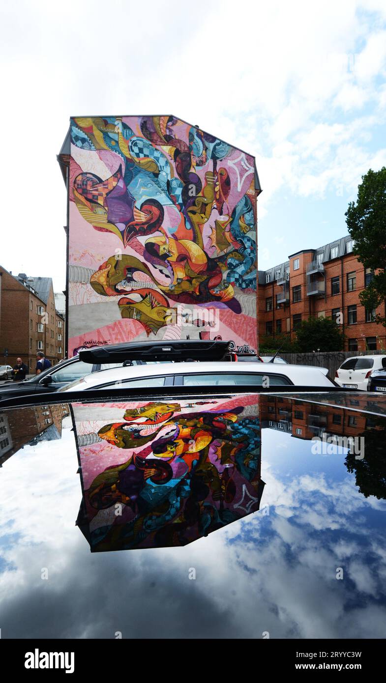 Beautiful wall murals hi-res stock photography and images - Alamy