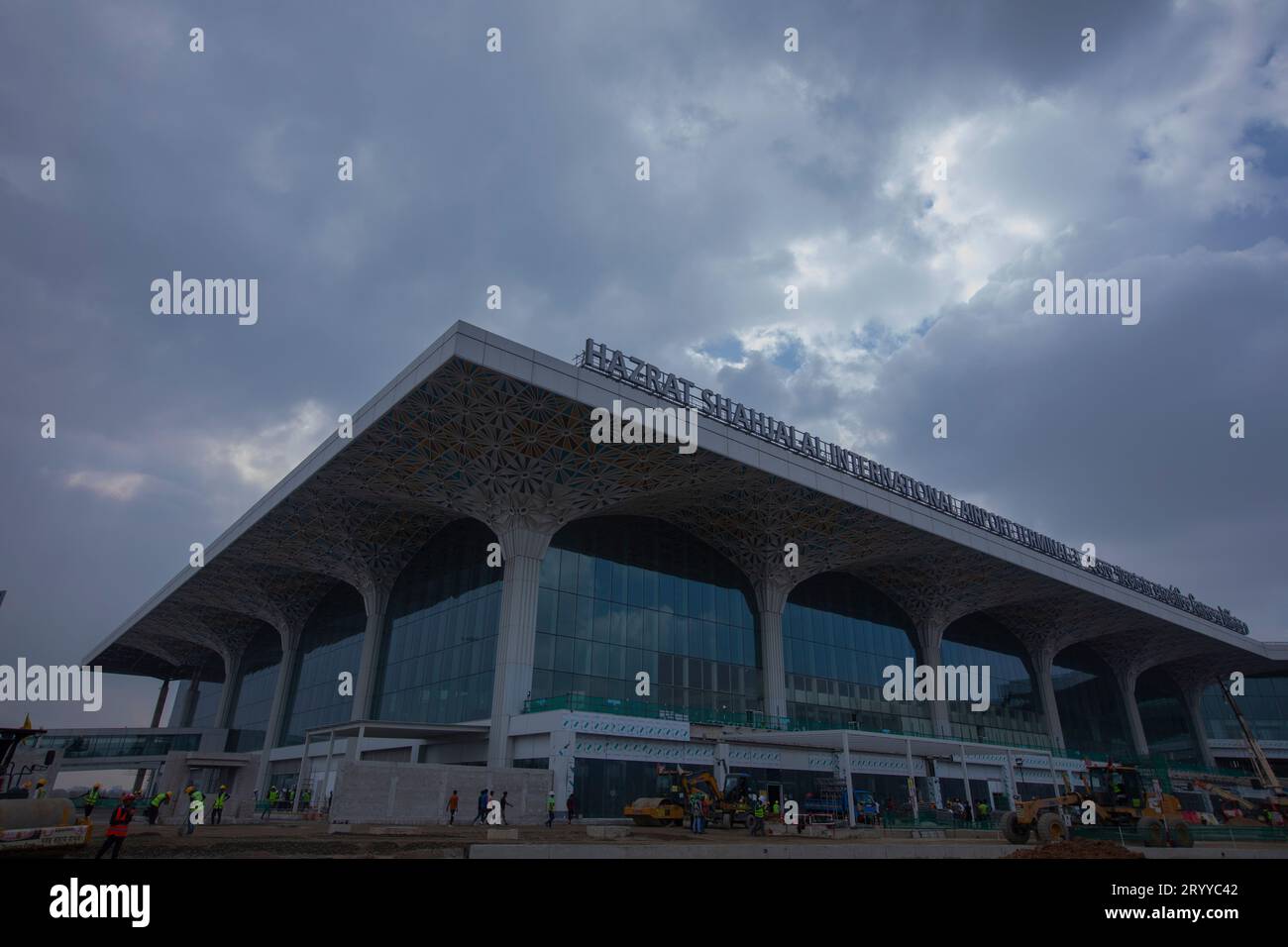 Dhaka, Bangladesh: 02, October, 2023: The newly built third terminal of ...