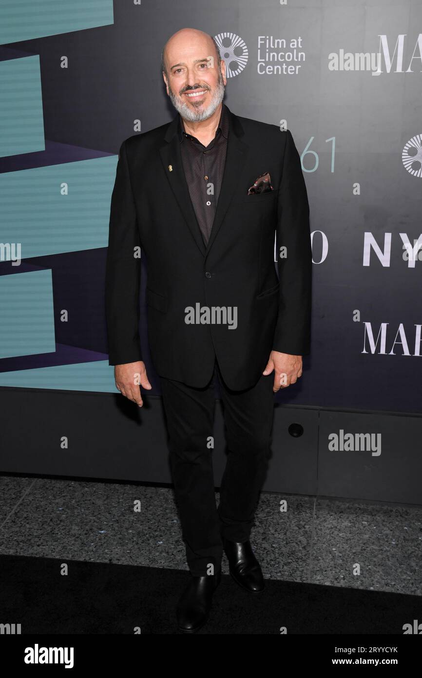 New York, USA. 02nd Oct, 2023. Mark Bridges attending the "Maestro" red carpet at the 61st New ...