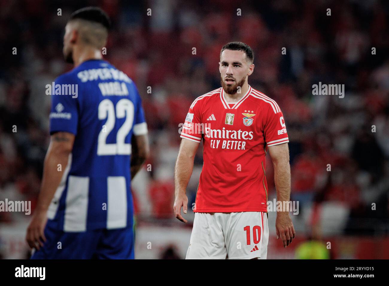 Orkun Kokcu during Liga Portugal Betclic 23/24 game between SL Benfica ...