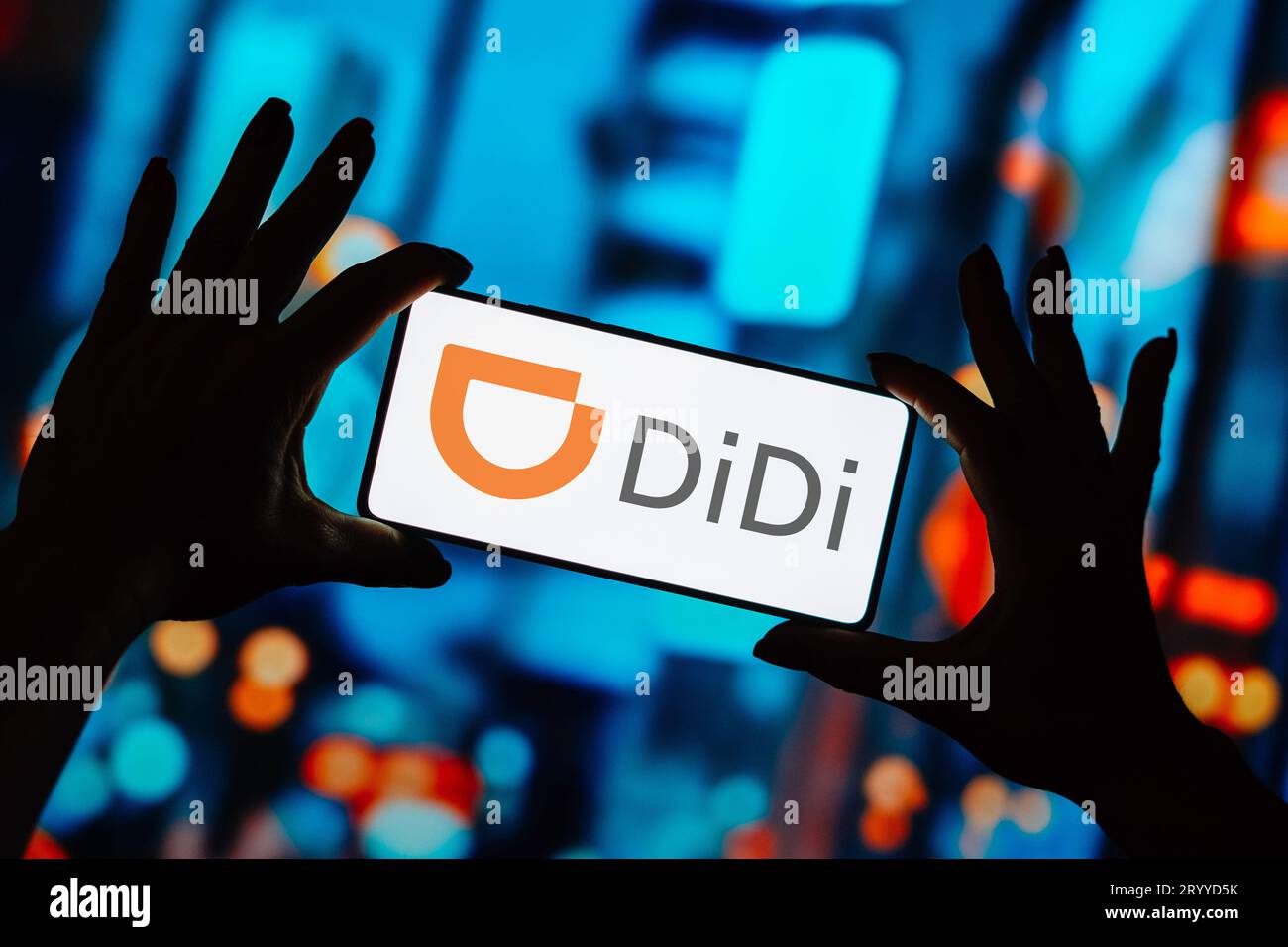 Brazil. 02nd Oct, 2023. In this photo illustration, the Didi Chuxing ...