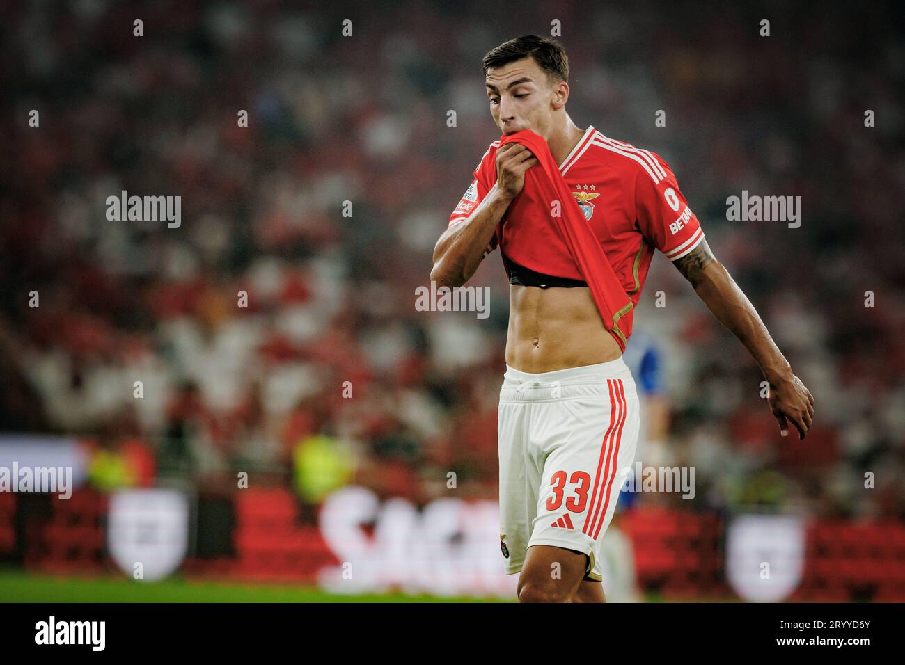 Petar Musa during Liga Portugal Betclic 23/24 game between SL Benfica ...