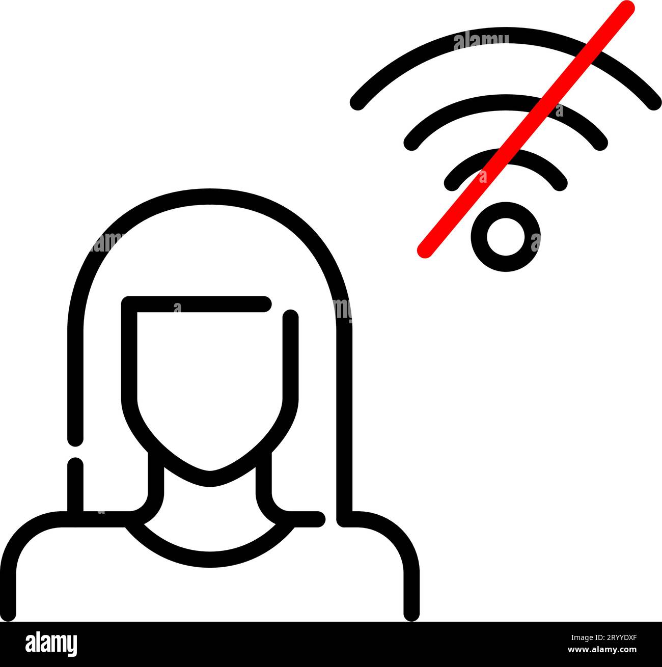 No wifi signal laptop hi-res stock photography and images - Alamy