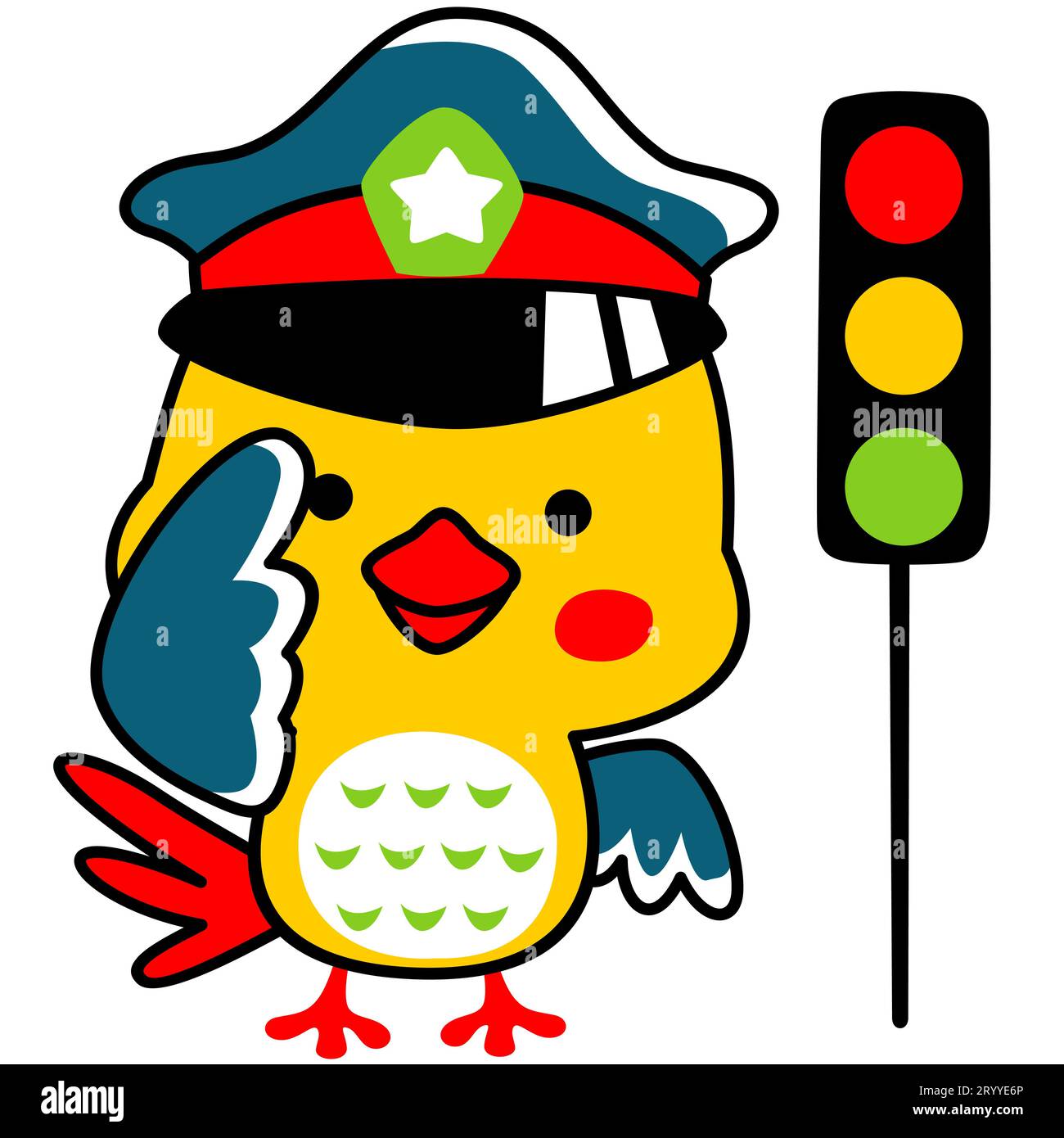 Traffic cop Stock Vector Images - Alamy