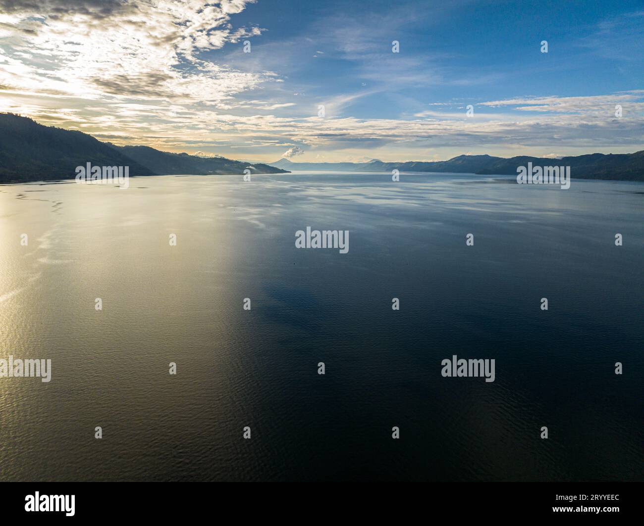 Aerial lake toba samosir hi-res stock photography and images - Alamy