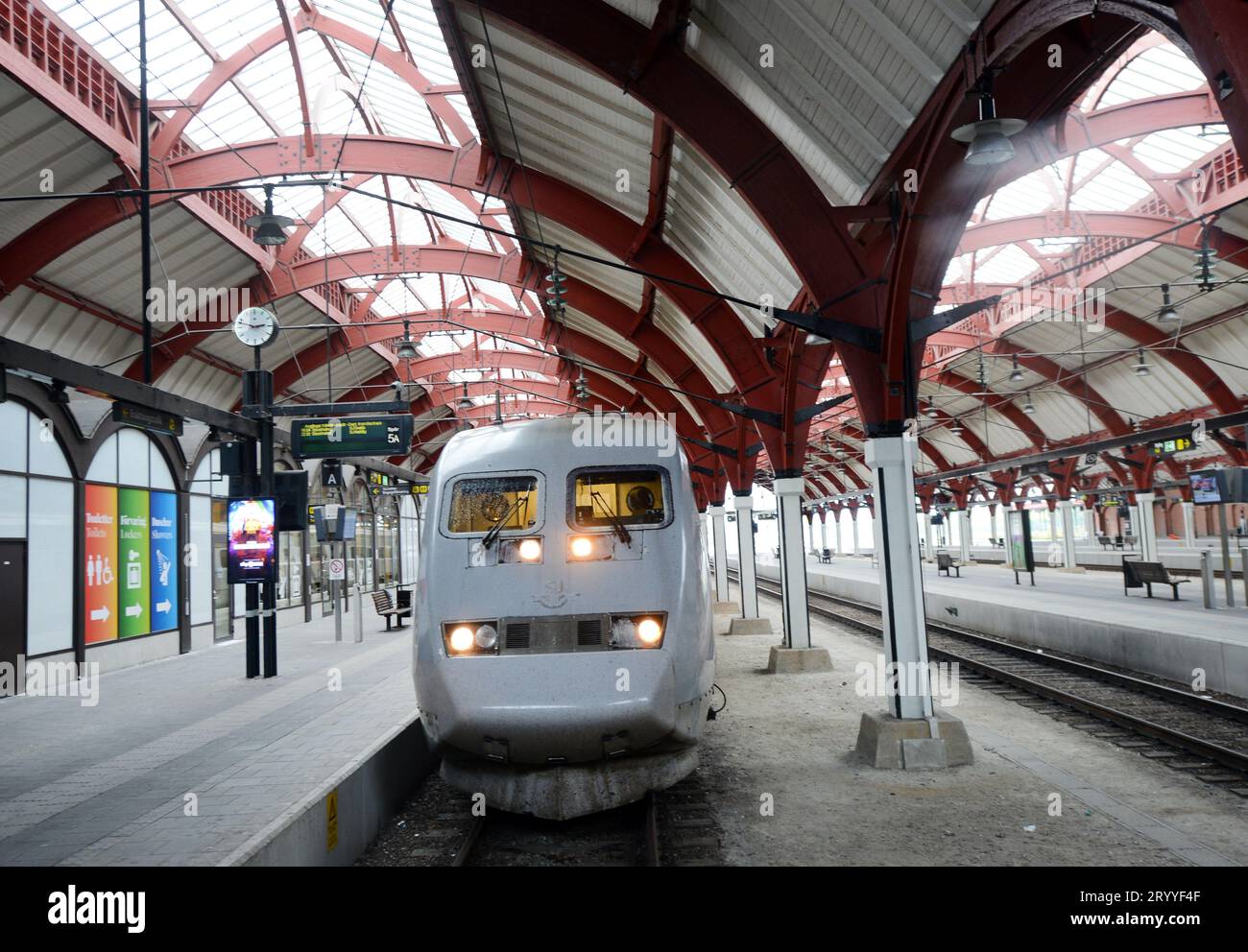 The Central Railway station in Malmö, Sweden Stock Photo - Alamy