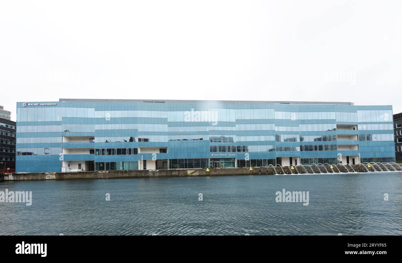Malmö university building Stock Photo - Alamy