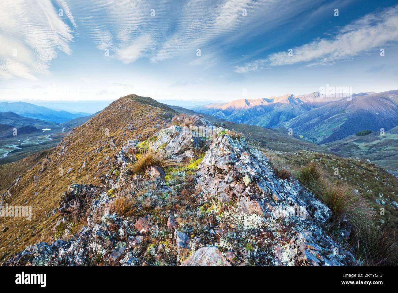 Mountains in Colombia Stock Photo - Alamy