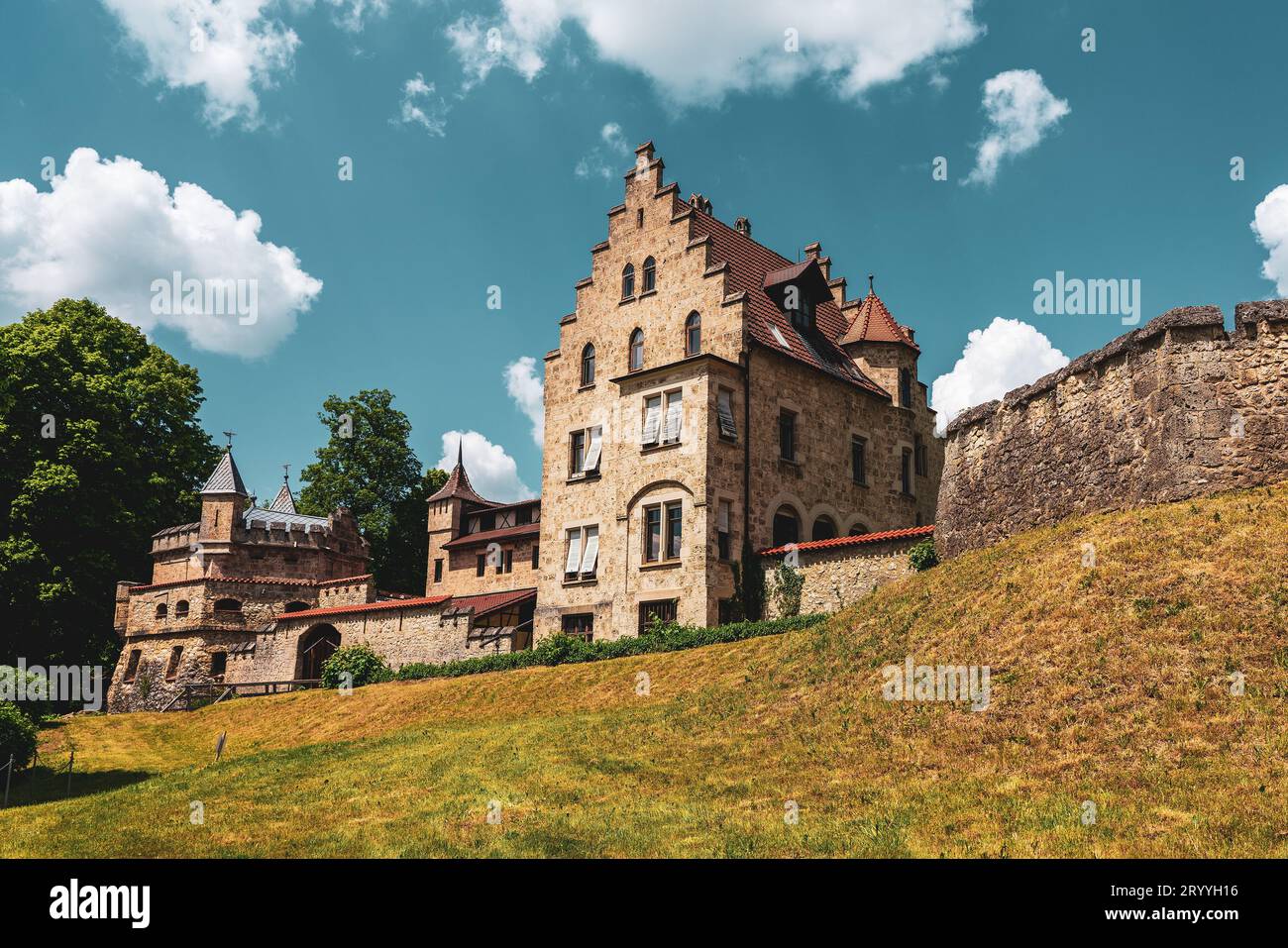 Surrounding view lichtenstein castle hi-res stock photography and ...