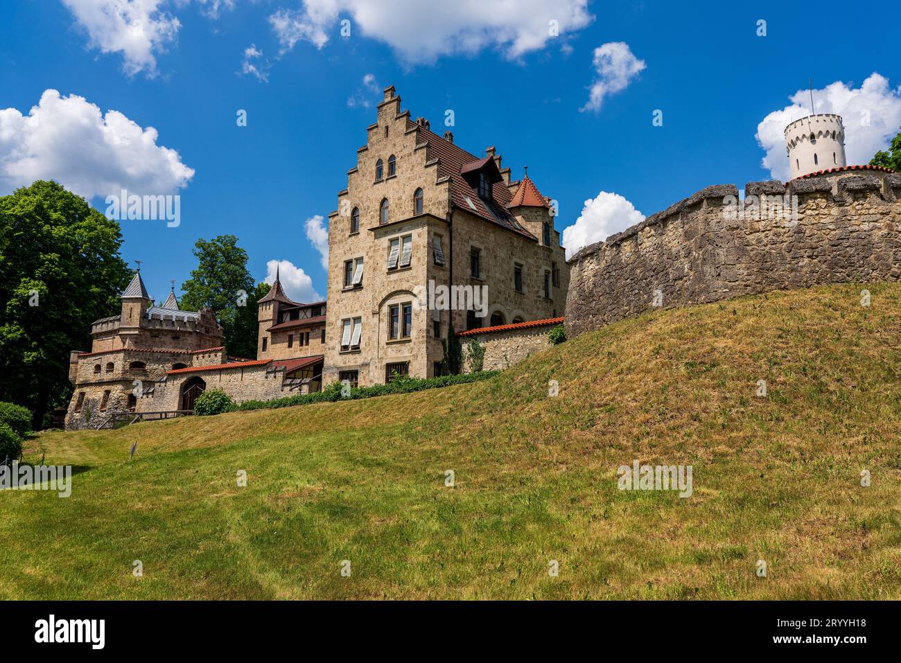 Surrounding view lichtenstein castle hi-res stock photography and ...