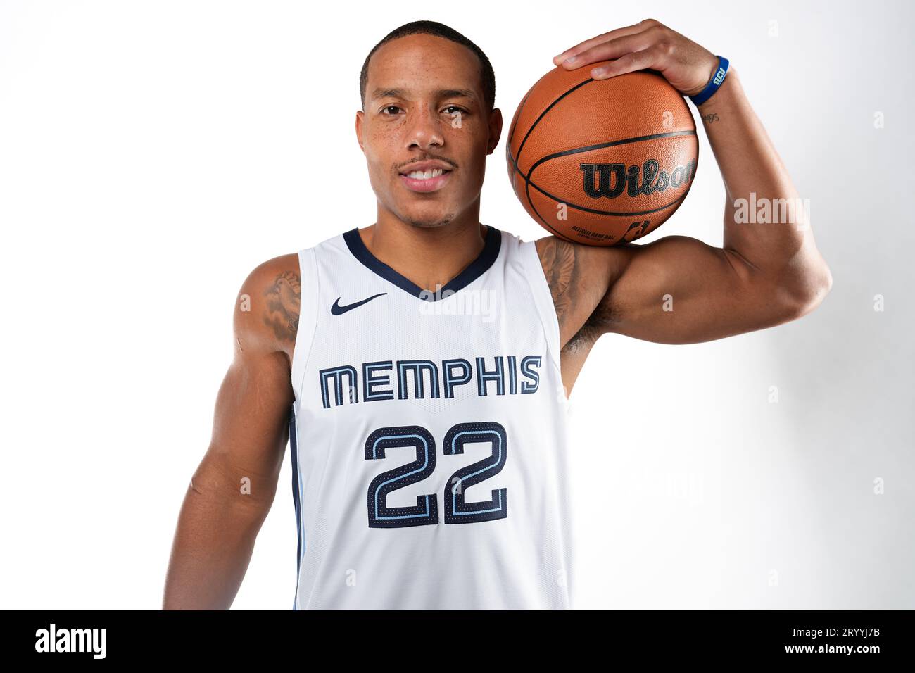 Memphis Grizzlies' Desmond Bane poses for a portrait during the NBA ...