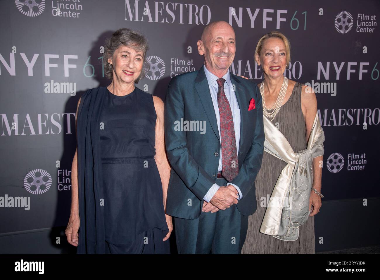 New York, United States. 02nd Oct, 2023. (L-R) Nina Bernstein Simmons ...