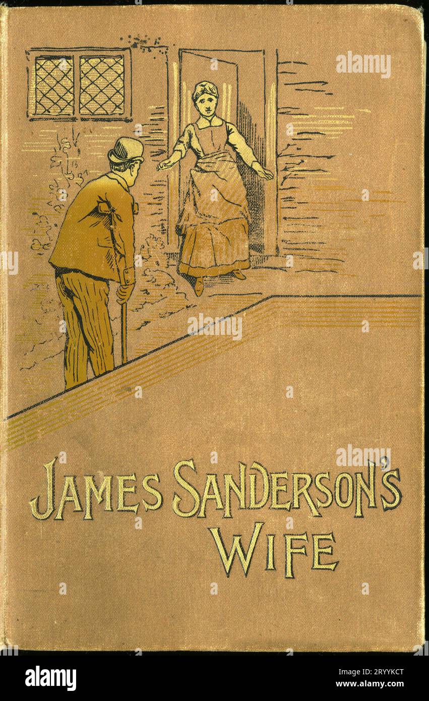 Front cover of the book James Sanderson's Wife, a novel about the ...