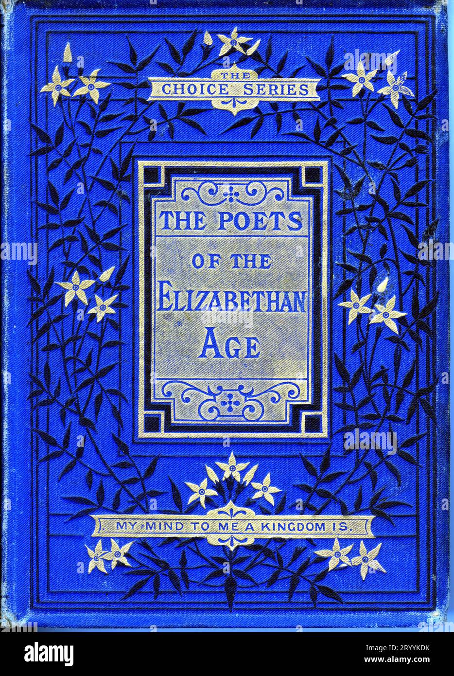 Front cover of the book The Poets of the Elizabethan Age Stock Photo ...
