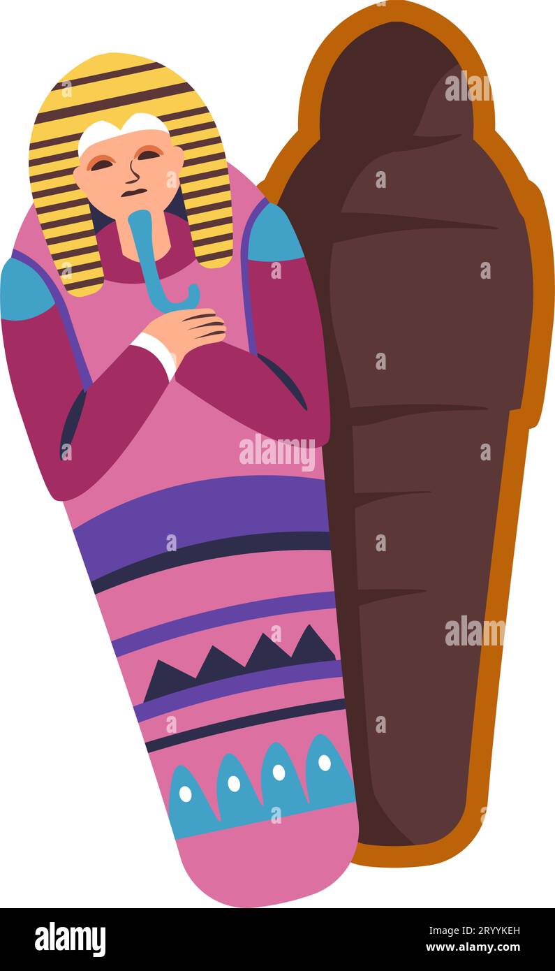 Egyptian Sarcophagus Clip Art