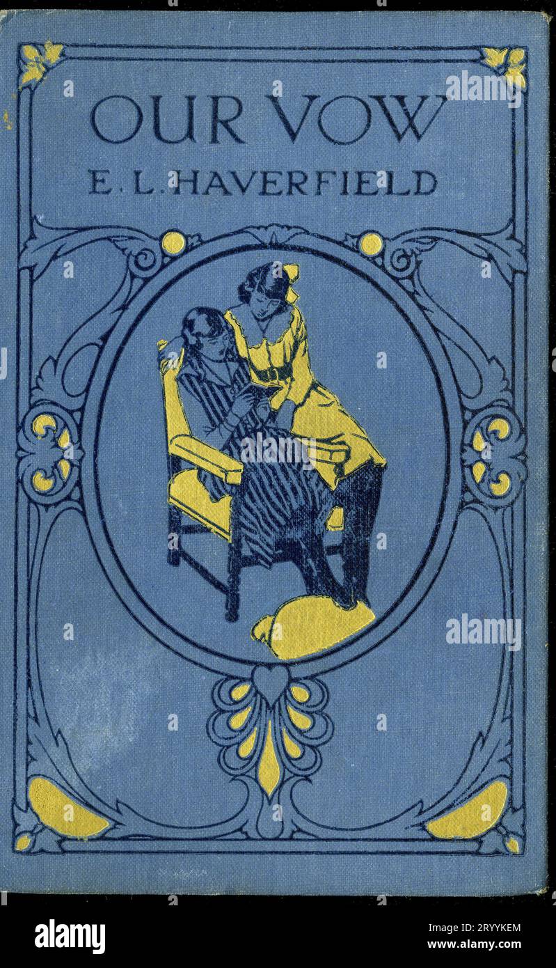 Front cover of the book Our Vow by E; L. Haverfield Stock Photo - Alamy