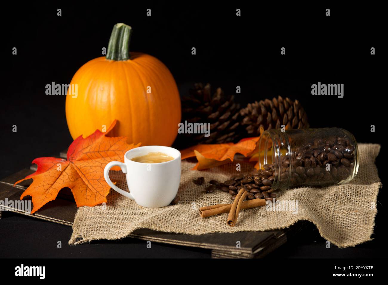 Fall coffee hi-res stock photography and images - Alamy