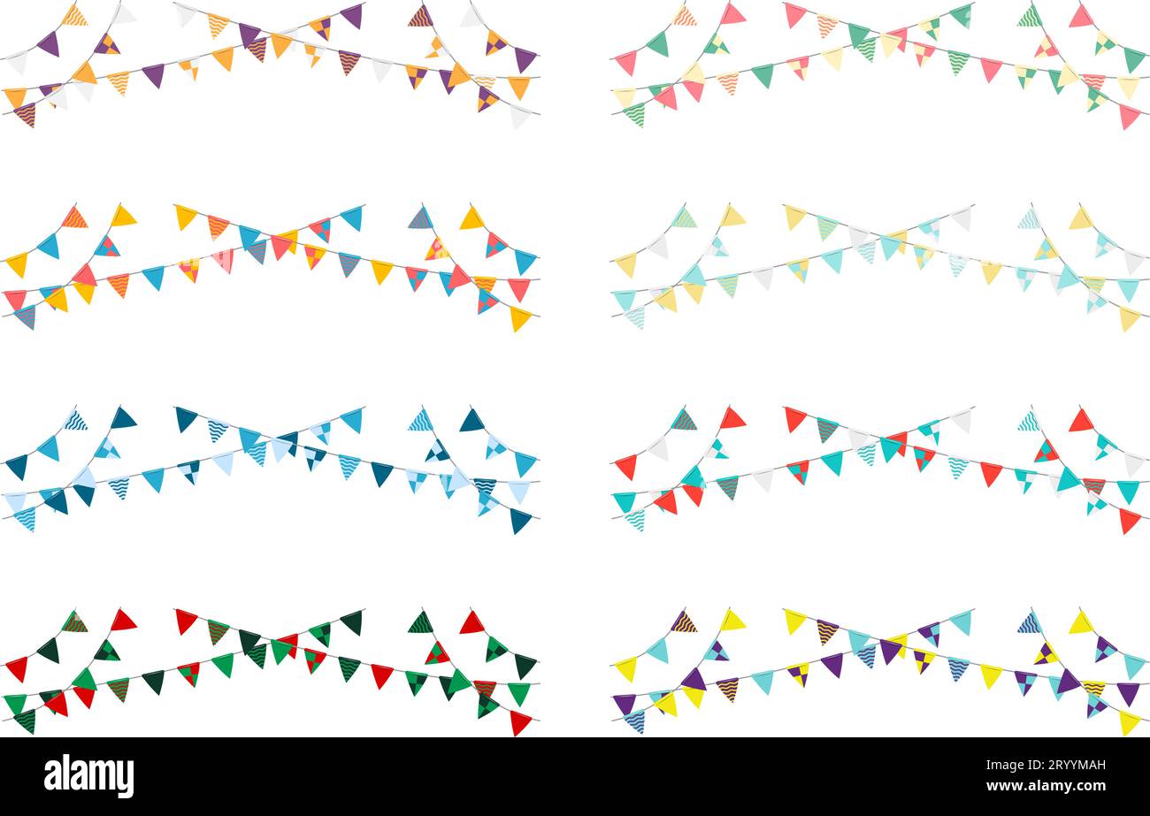 Pennant set Stock Vector Images - Alamy