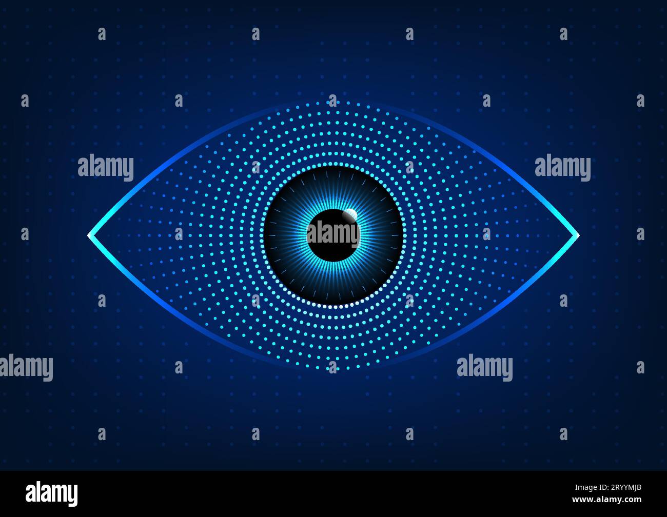 Eyes connecting Stock Vector Images - Alamy