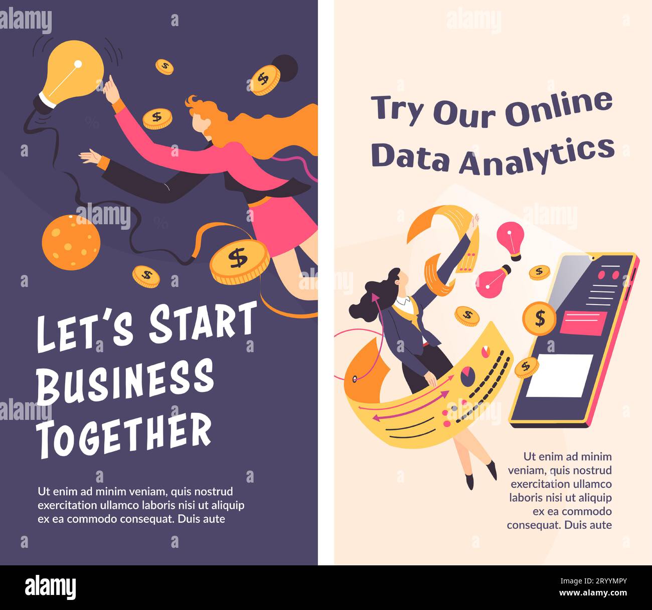 Lets start Stock Vector Images - Alamy