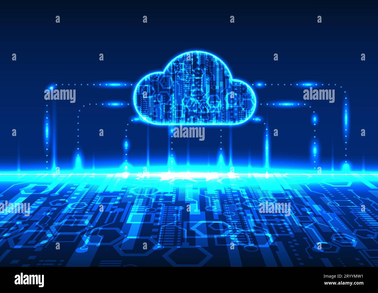 Smart cloud technology connects and transmits information through the ... Smart cloud technology connects and transmits information through the ...