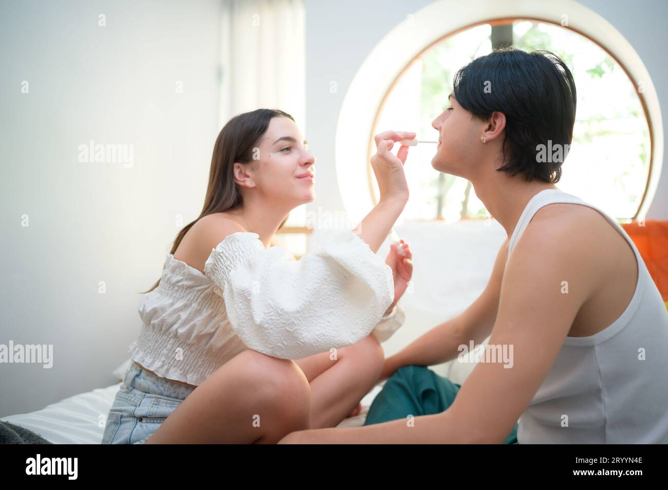 Friendship in about making up for differences. by a female friend ...