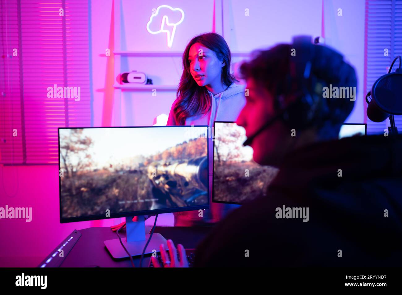 The mood of people waiting to play games when there is only one ...