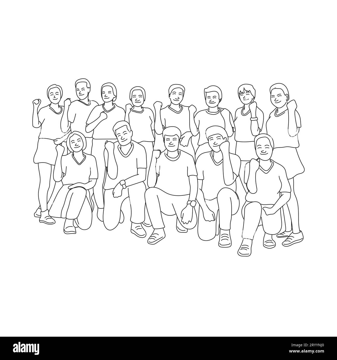 Woman fighting class Stock Vector Images - Alamy