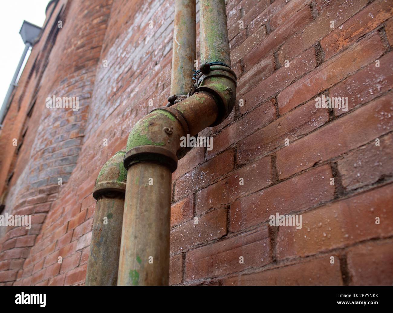 rusty old pipes taken from close shot Stock Photo - Alamy