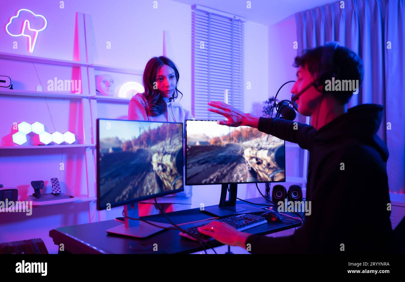 The mood of people waiting to play games when there is only one ...