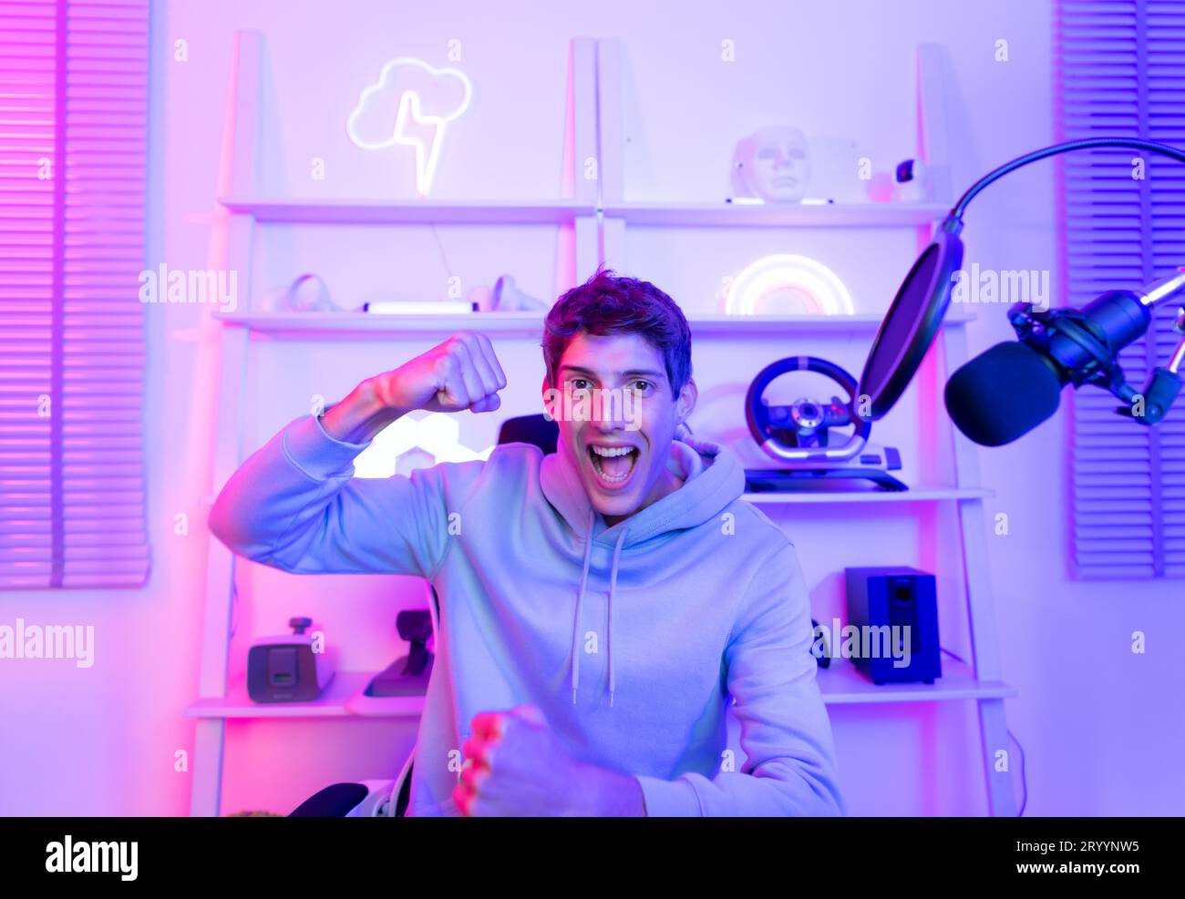 The winning mood of a professional gamer That is where the cash and ...