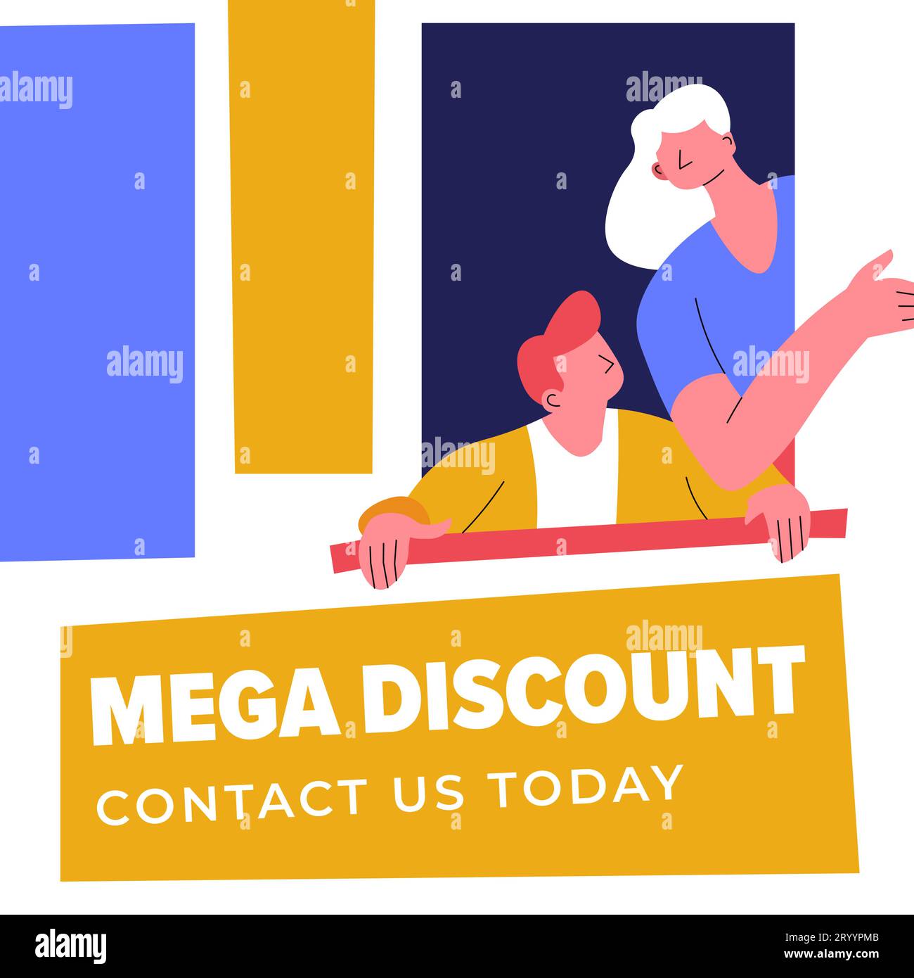 Big brand shops Stock Vector Images - Alamy