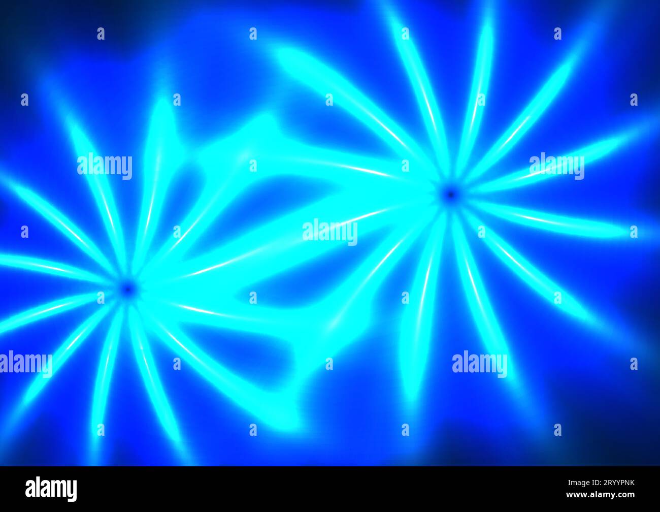 abstract blue flower background The gradation of dark to light shades ...