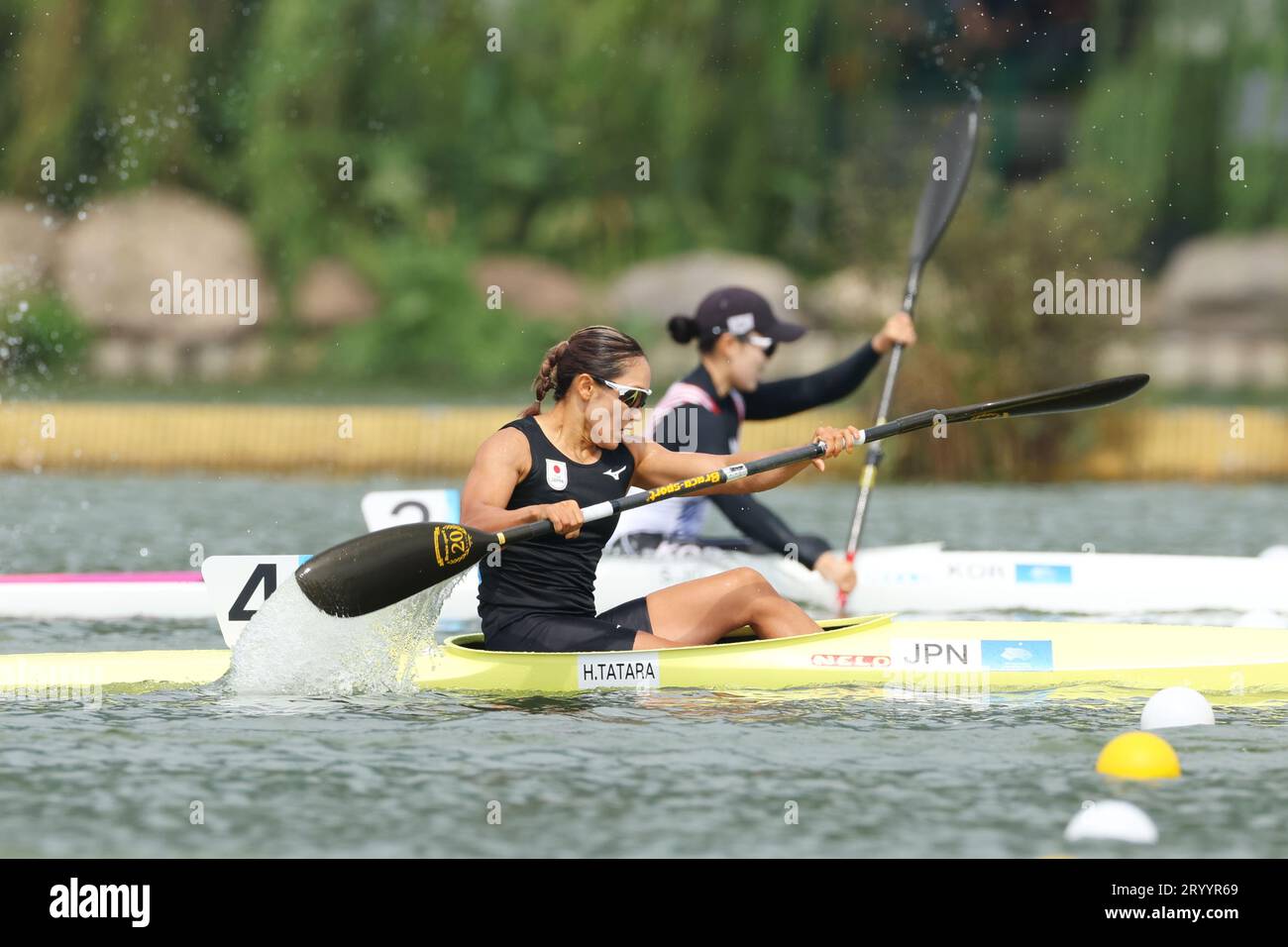 Hangzhou, China. 3rd Oct, 2023. Hideka Tatara (JPN) Canoe Sprint ...