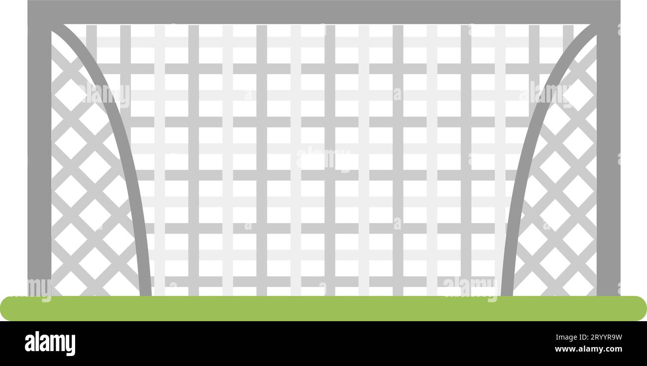 Football net cage Cut Out Stock Images & Pictures - Alamy