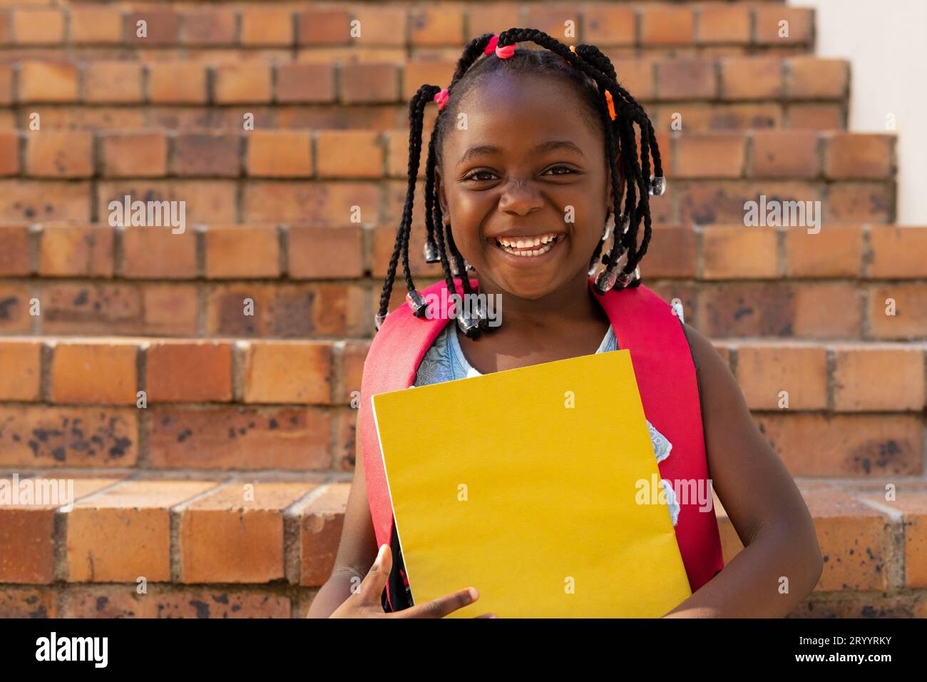 African american schoolgirl hi-res stock photography and images - Alamy