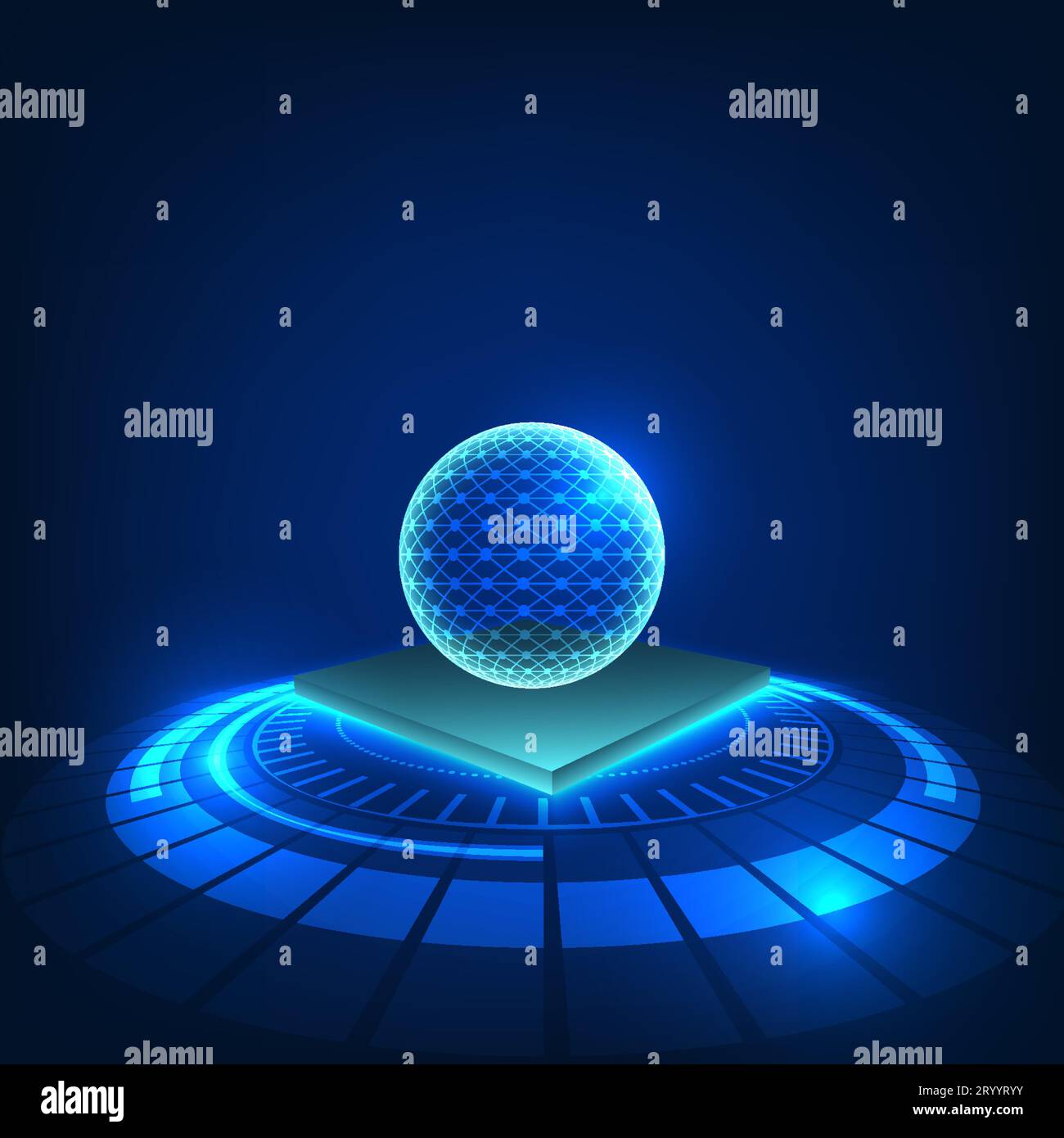 Microchip technology background showing processor image above It is a ...