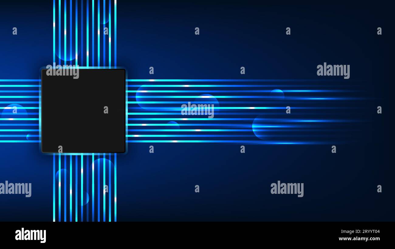 Microchip technology background Like the brain and nerve centers of ...