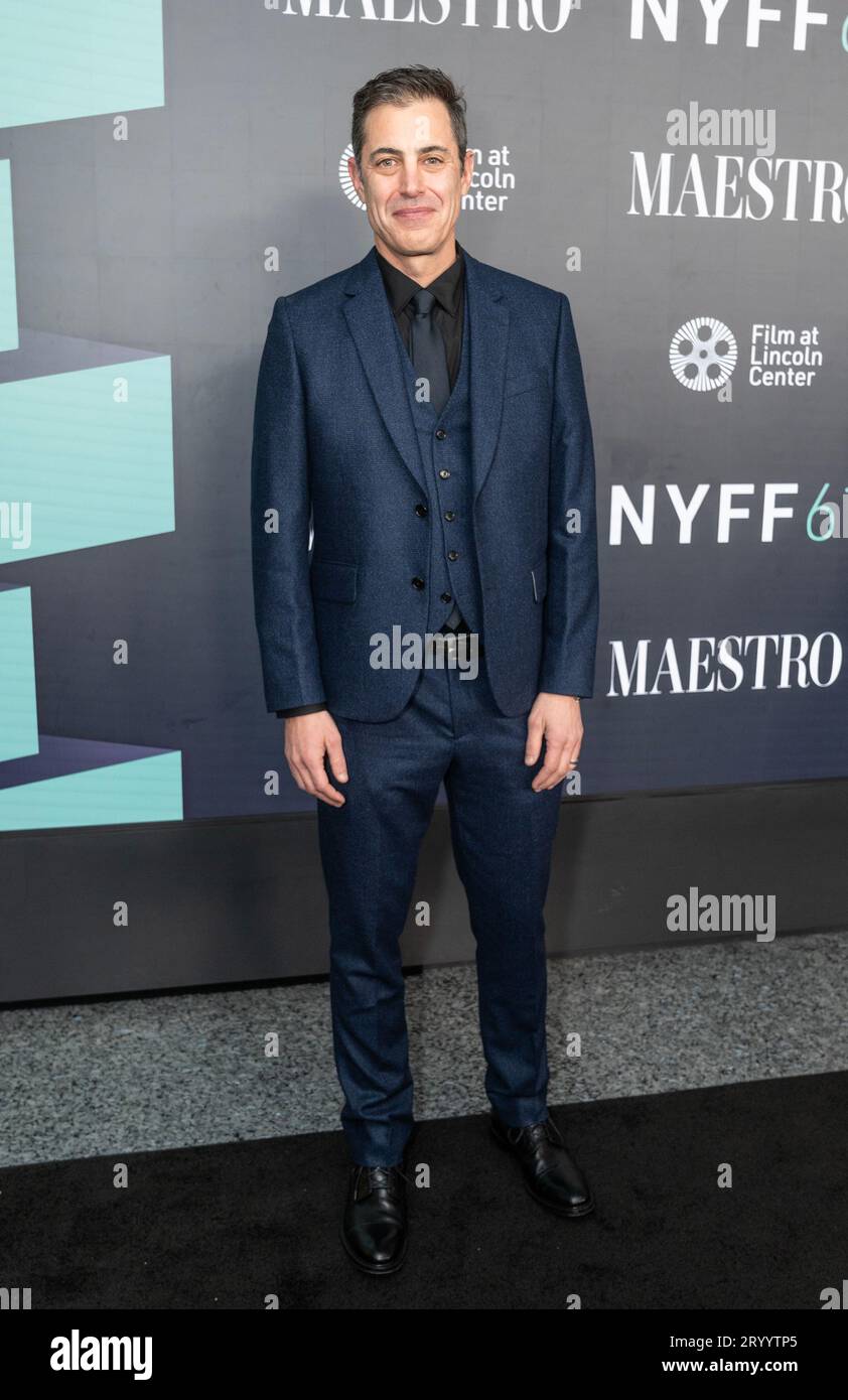 Josh Singer attends premiere of movie Maestro during 61st New York Film ...