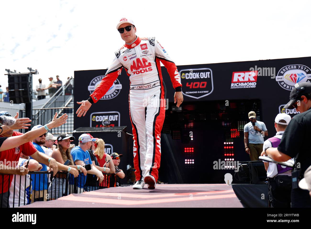 Craftsman racing for a miracle toyota camry hi-res stock photography ...